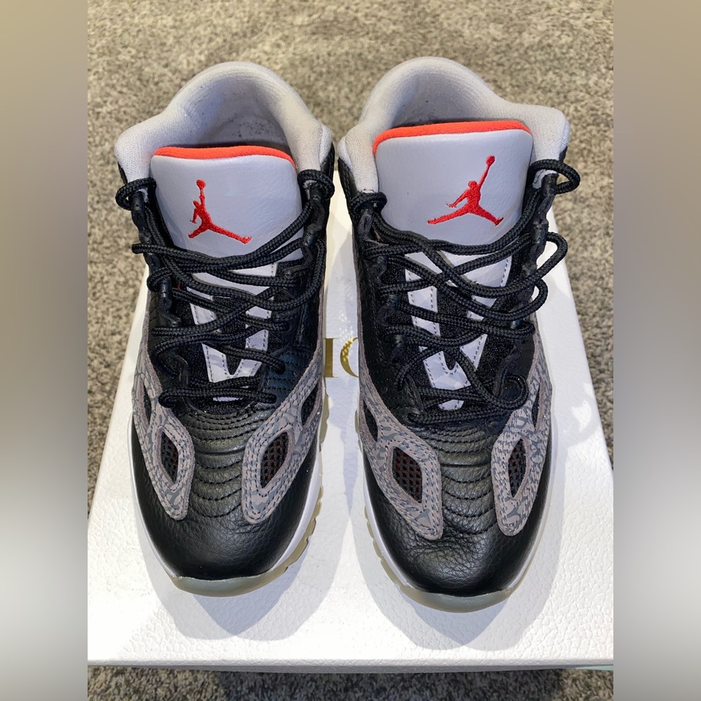 2020 Air Jordan 11 Retro Low Ie 'Black Cement - Gem